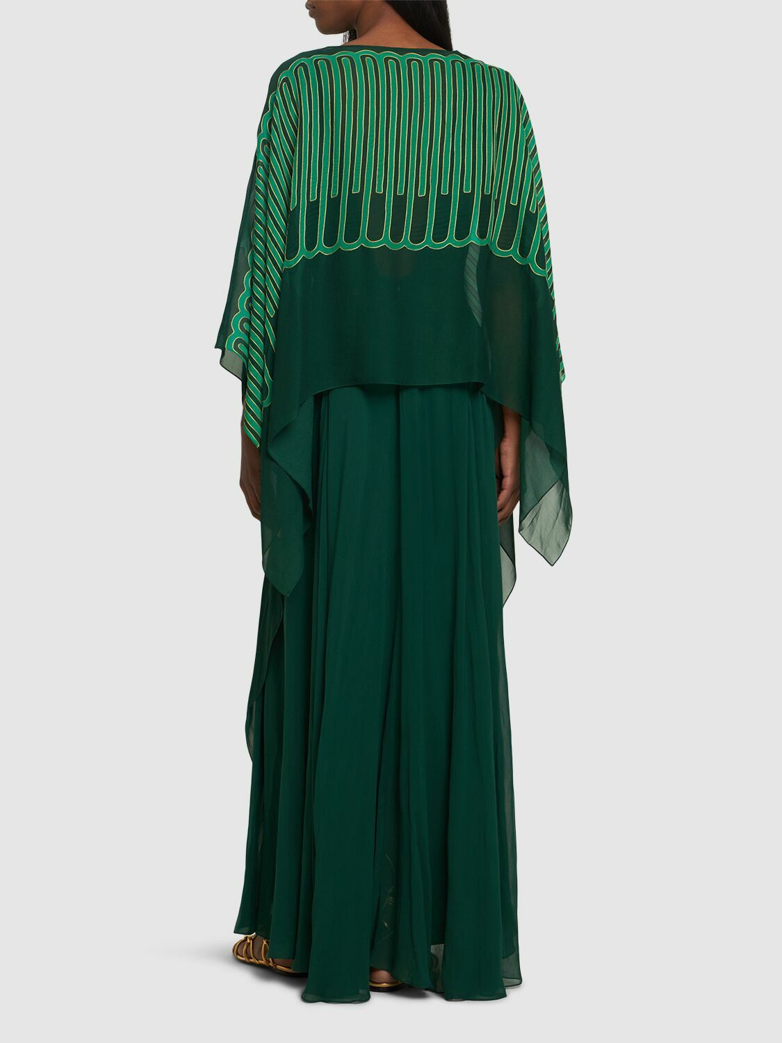 JOHANNA ORTIZ - Tejiendo El Tropico Viscose Long Dress Johanna Ortiz