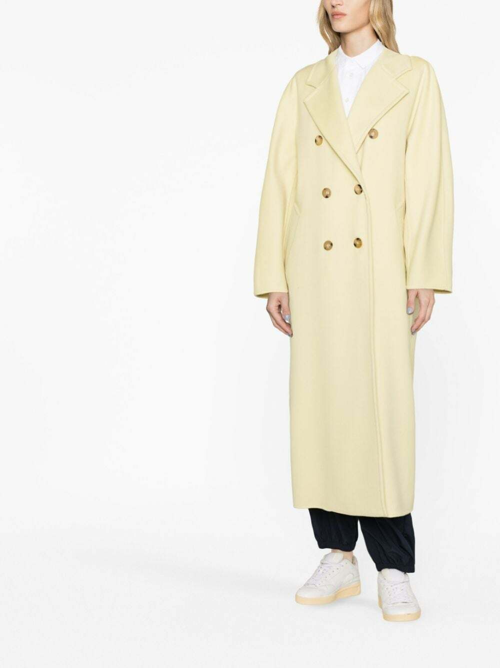 MAX MARA - Wool Double-breasted Coat Max Mara