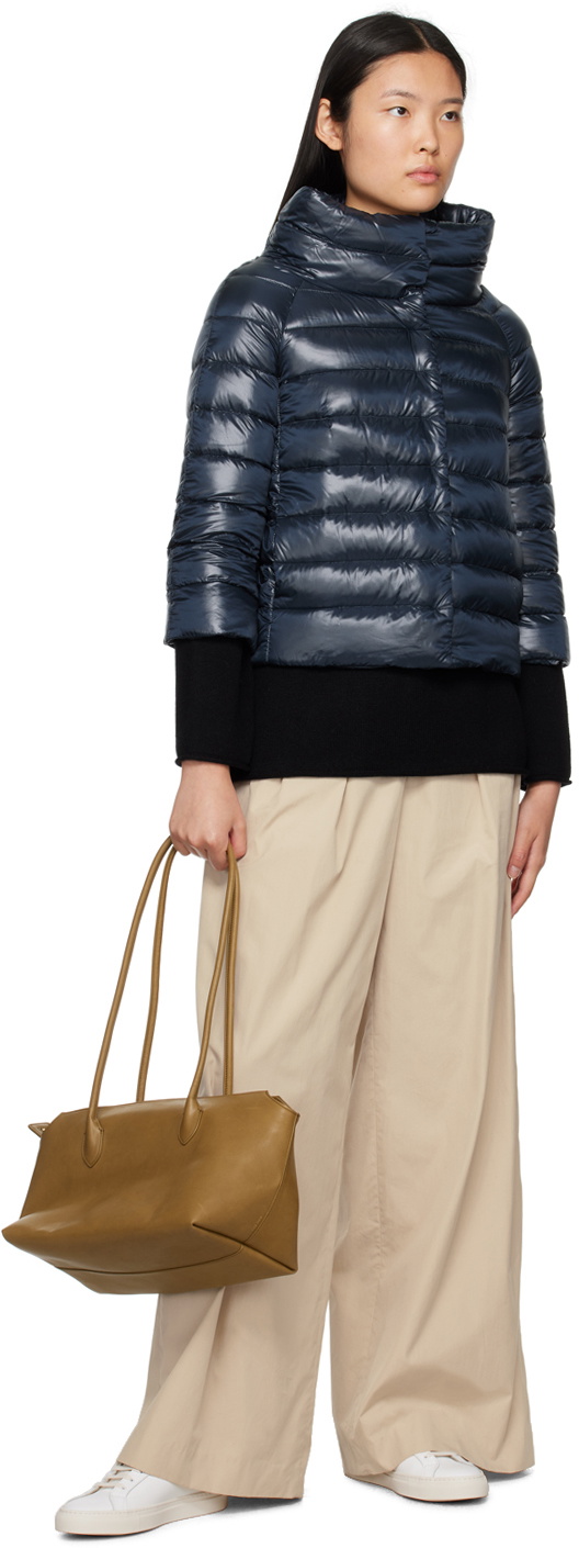 Herno Navy Sofia Down Jacket Herno