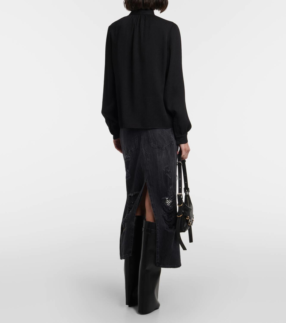 Givenchy 4G silk blouse Givenchy