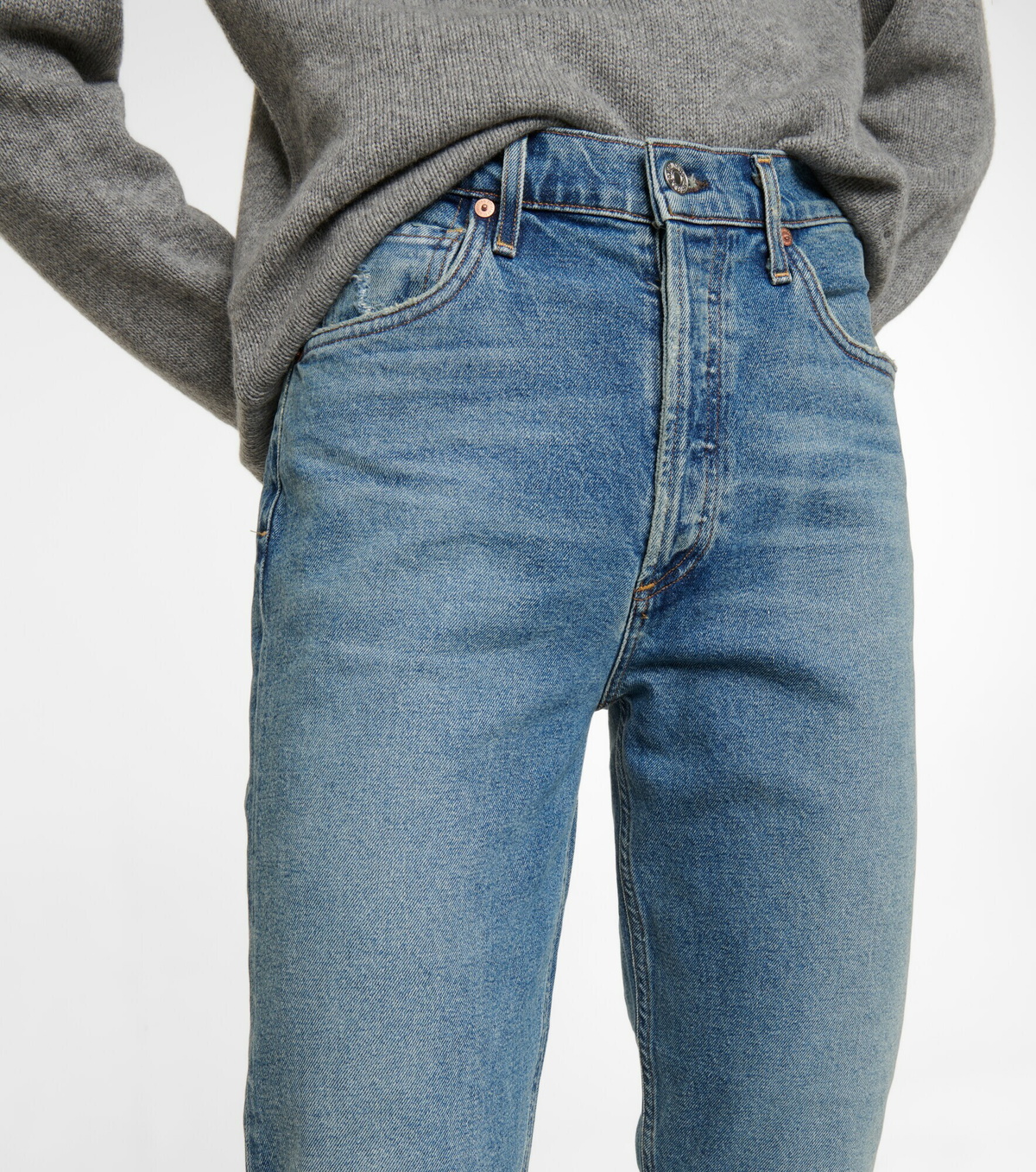 Citizens of Humanity - Jolene high-rise straight jeans Citizens of Humanity