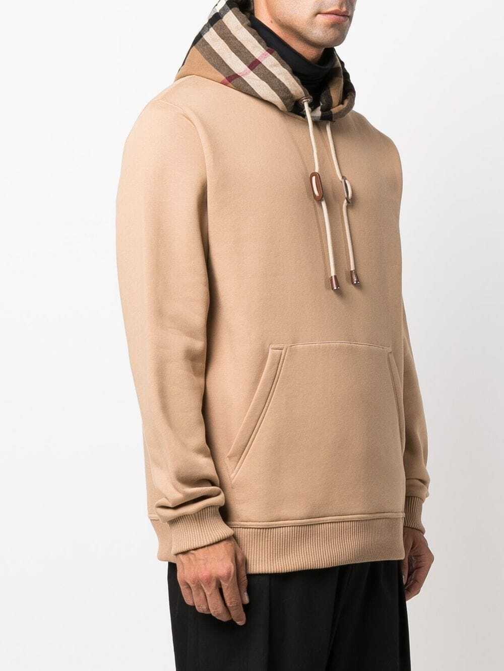 BURBERRY - Logo Cotton Hoodie Burberry