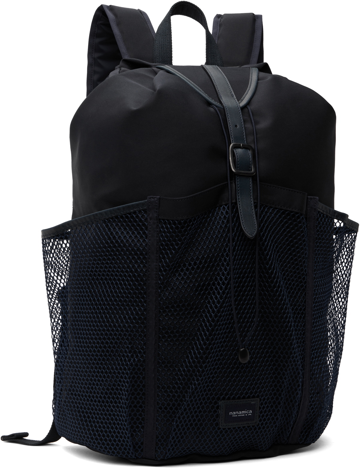 nanamica Navy Water-Repellent Backpack Nanamica