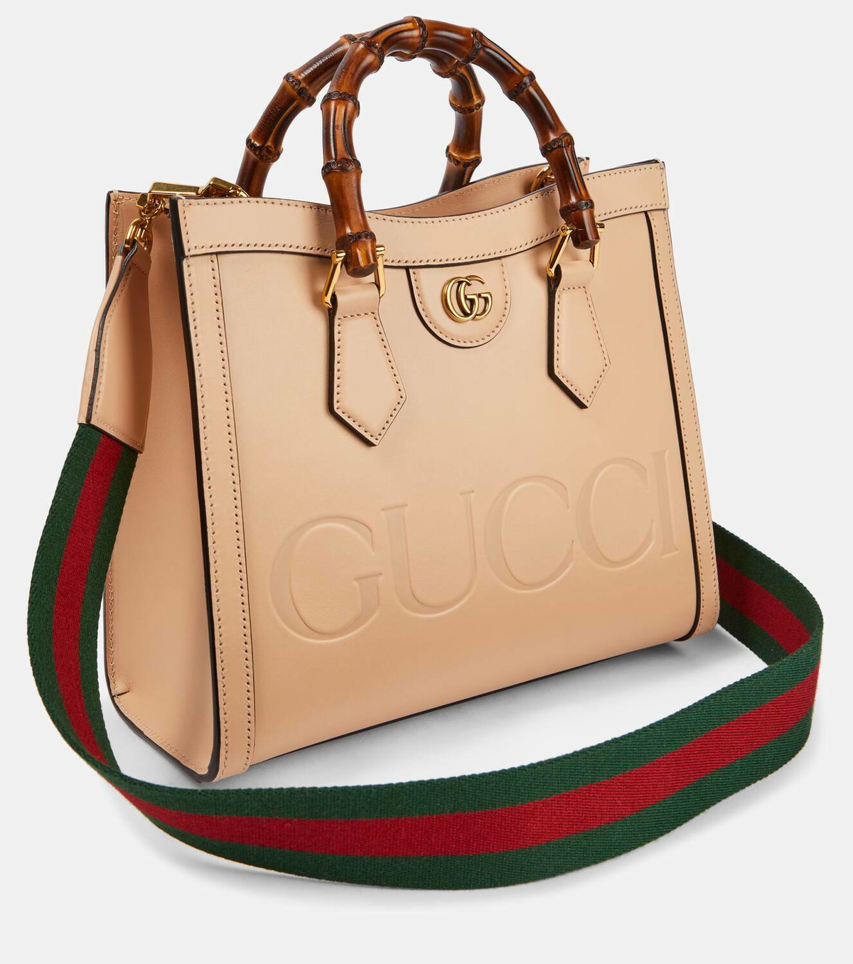 Gucci Logo leather tote bag Gucci
