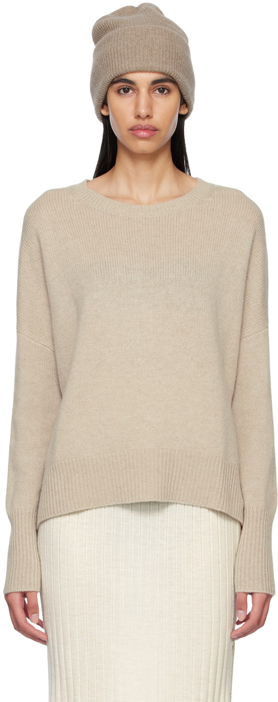 LISA YANG Beige 'The Mila' Sweater Lisa Yang