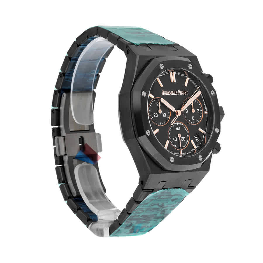 Audemars Piguet Royal Oak Chronograph Automatic Black Dial Mens Watch ...