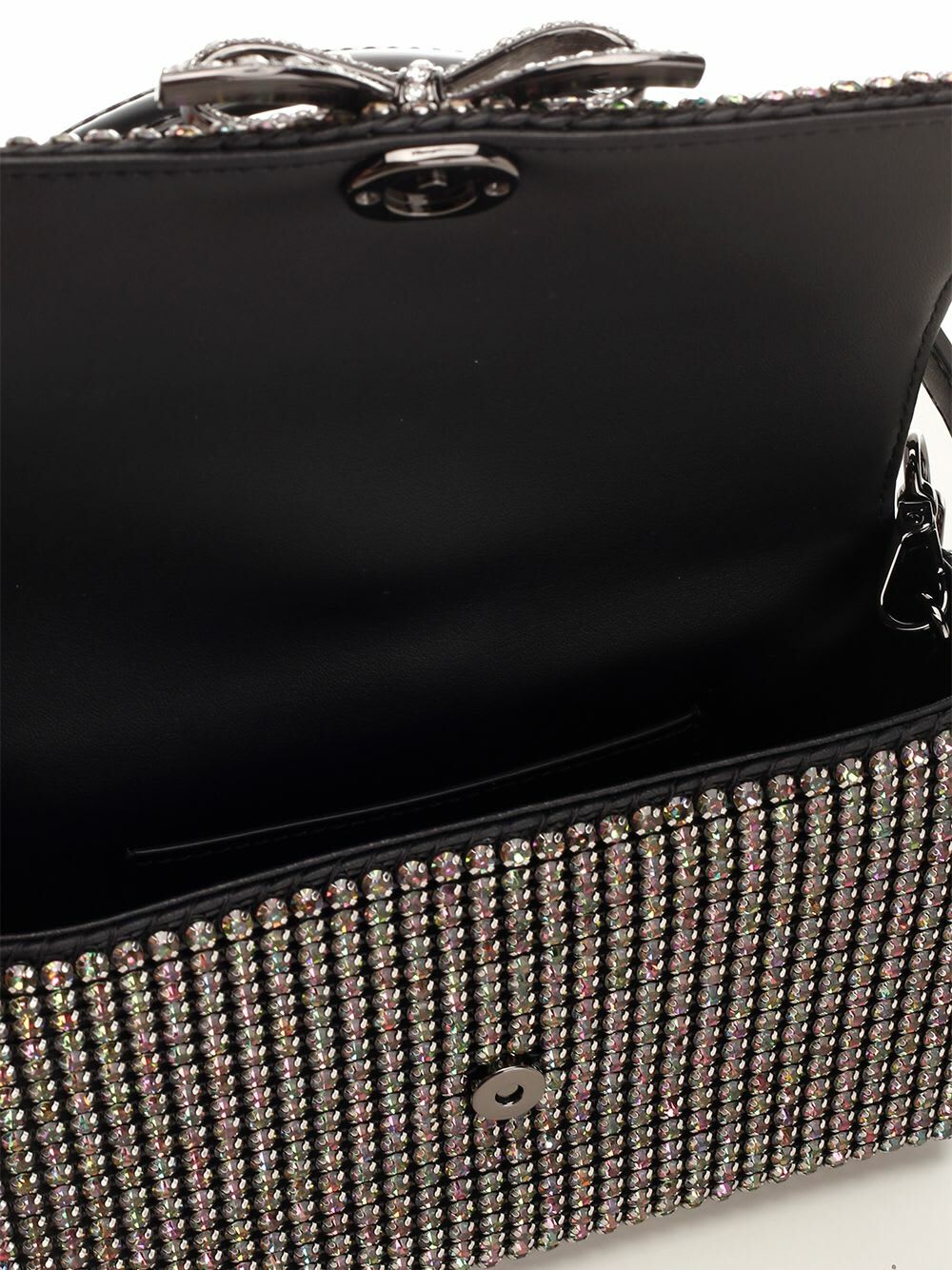 self-portrait Rhinestones Embellished Bow Bag Self-Portrait