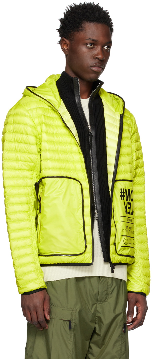 Moncler Grenoble Yellow Ardon Down Jacket Moncler Grenoble