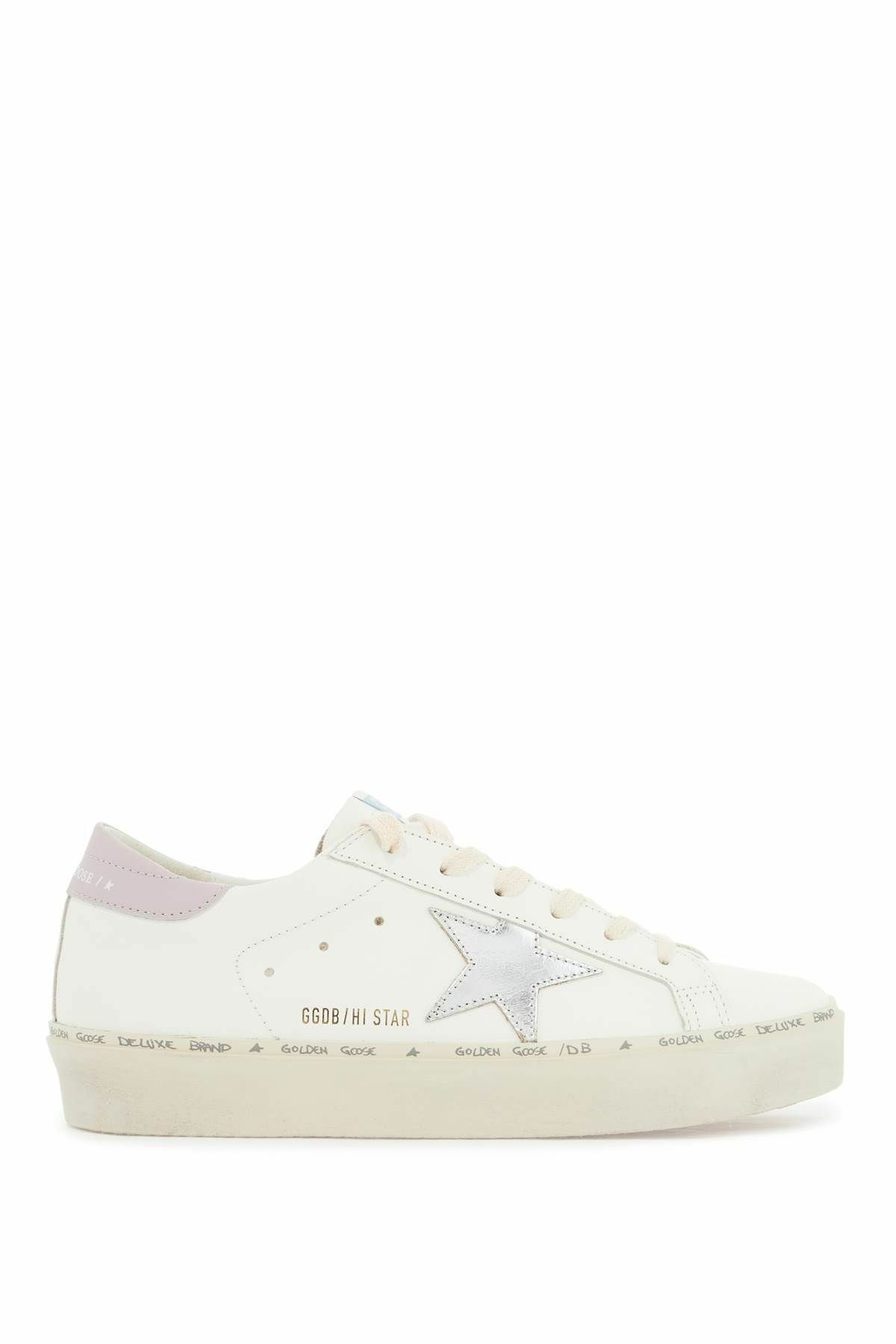 GOLDEN GOOSE hi star sneakers White Golden Goose Deluxe Brand