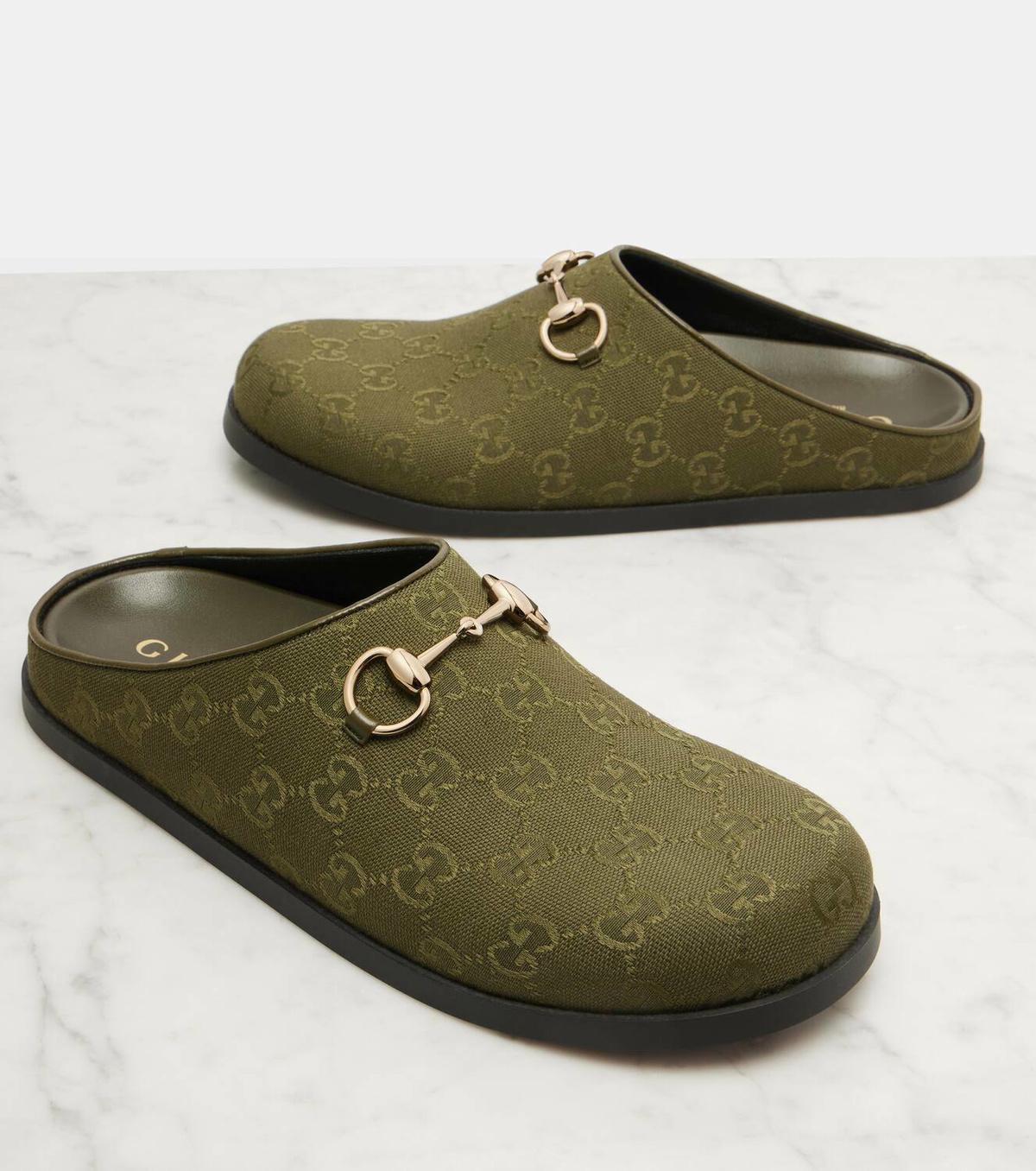 Gucci New Sol GG canvas clogs Gucci