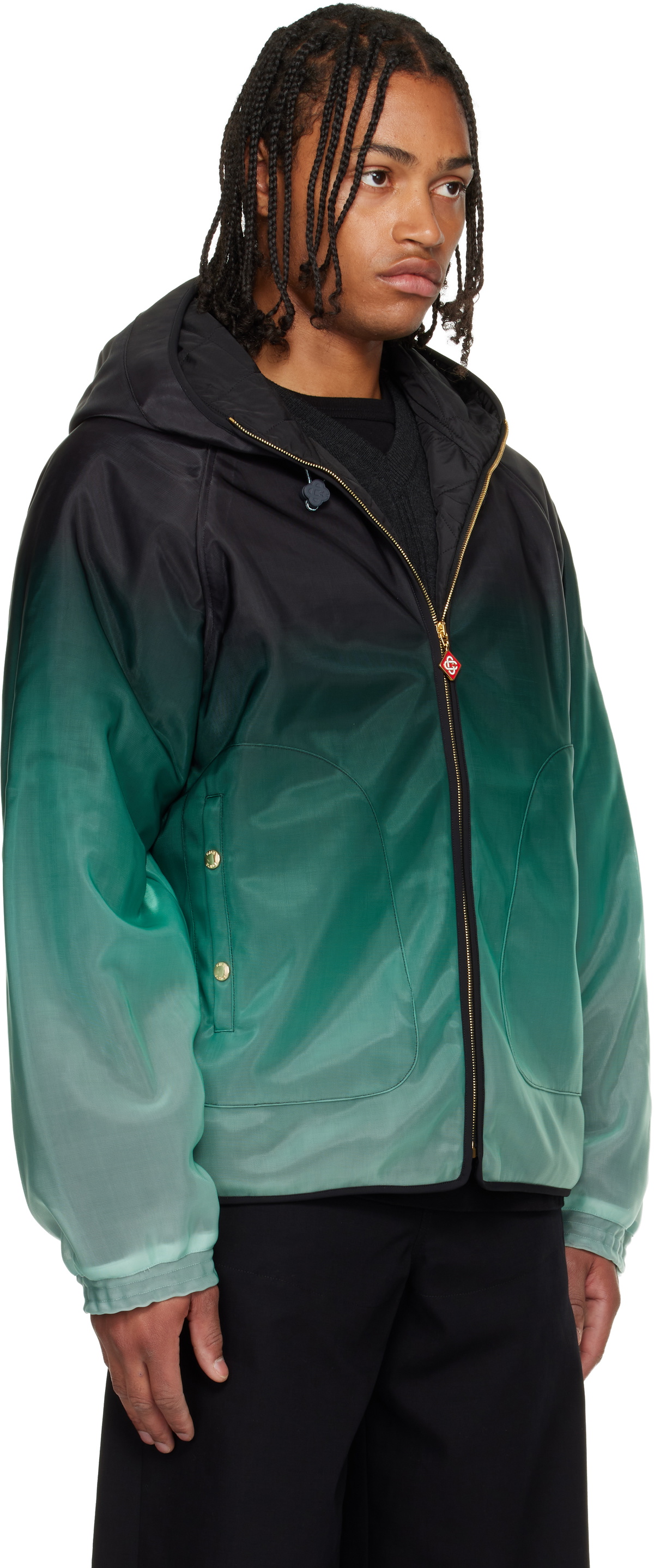 Casablanca Black Technical Jacket Casablanca