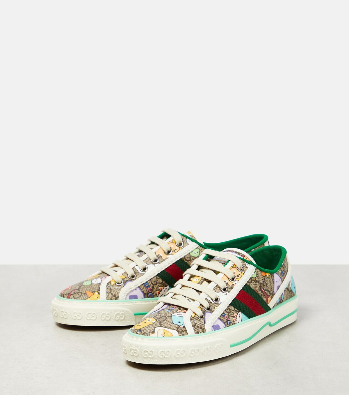 Gucci - Gucci Tennis 1997 printed sneakers Gucci