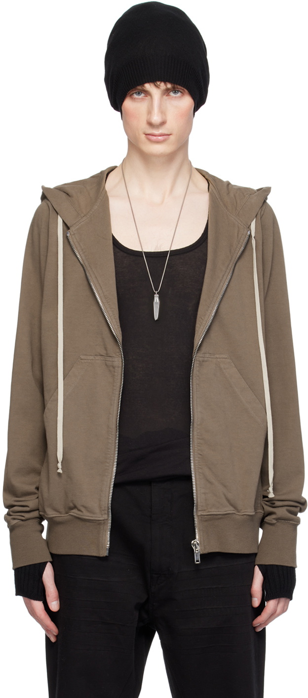 Rick Owens DRKSHDW Gray Jason's Hoodie Rick Owens Drkshdw