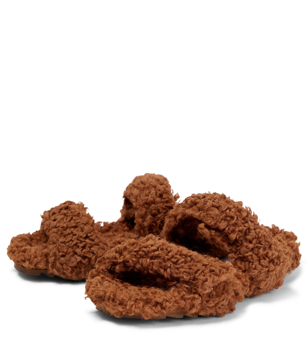 Gia Borghini - Gia 10 faux shearling slides Gia Borghini