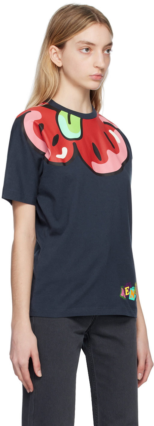 Kenzo Navy Kenzo Paris 'Boke Boy' T-Shirt Kenzo