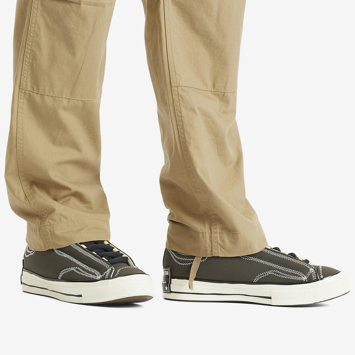 Converse Chuck Taylor Sketch Puffed Ox Sneaker in Dense Canopy/Egret ...