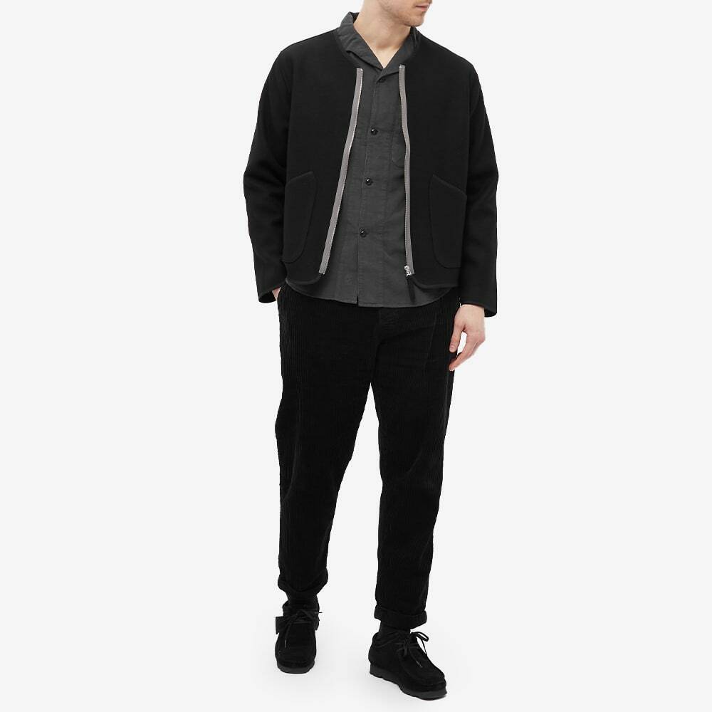 Universal Works Men's Military Liner Jacket in Black Universal Works