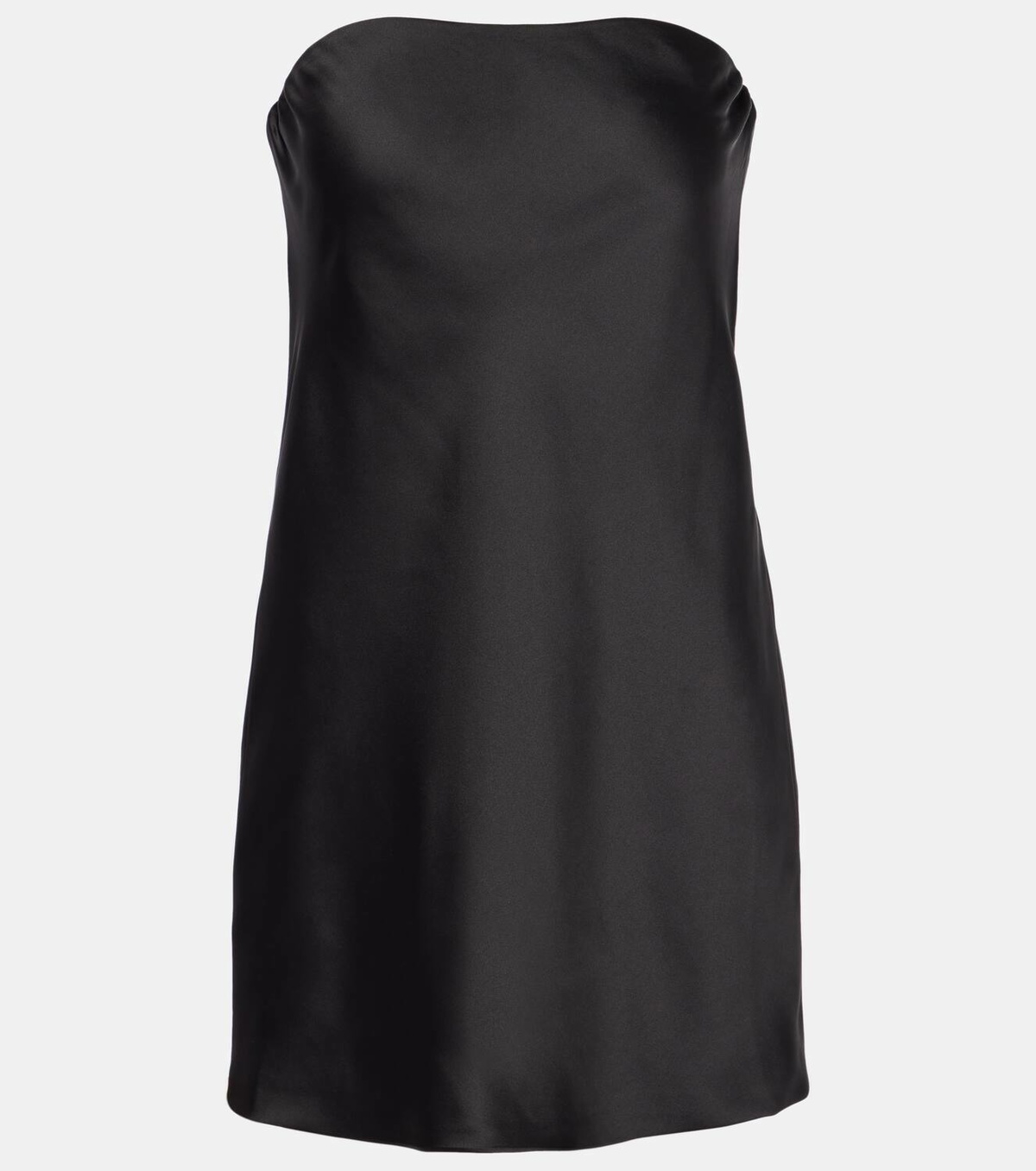 Norma Kamali Crêpe satin minidress Norma Kamali