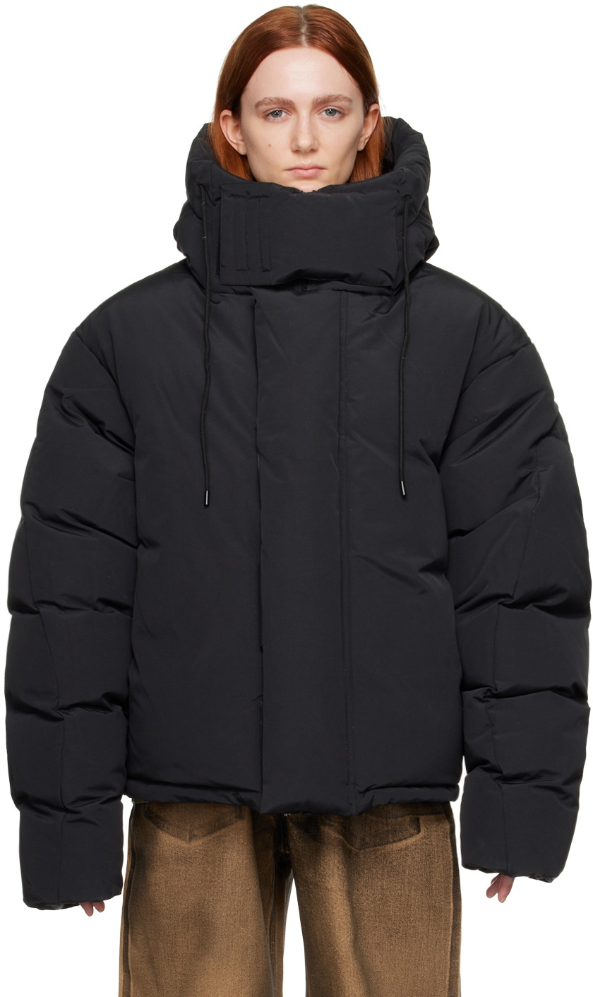 Entire Studios Black Soa Down Jacket Entire Studios