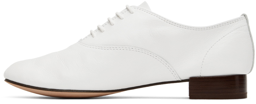 Repetto White Zizi Oxfords Repetto