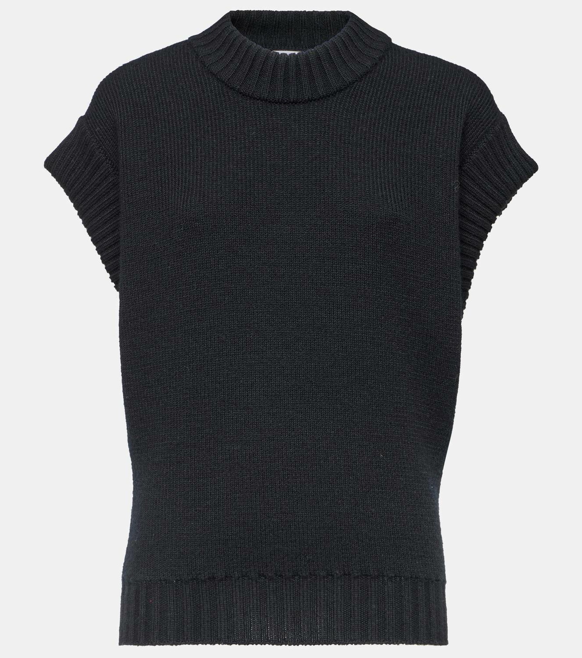 Bottega Veneta Ribbed-knit wool top Bottega Veneta