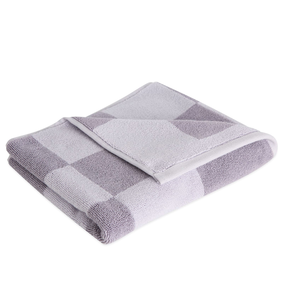 HAY Check Bath Mat in Lavender HAY