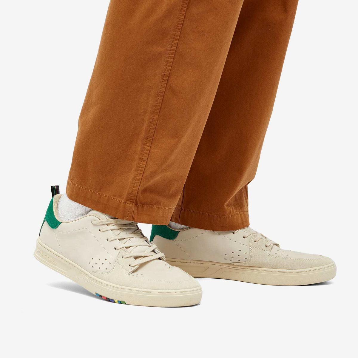 Paul Smith Men's Ellis Court Sneakers in White Paul Smith