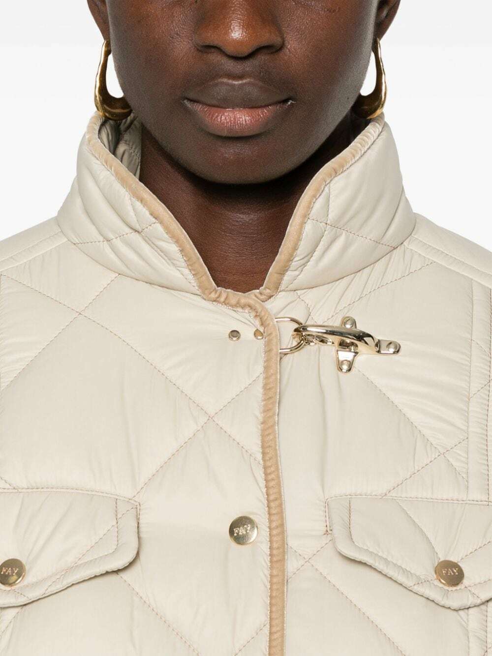 FAY - Padded Field Jacket Fay FAY - Padded Field Jacket Fay