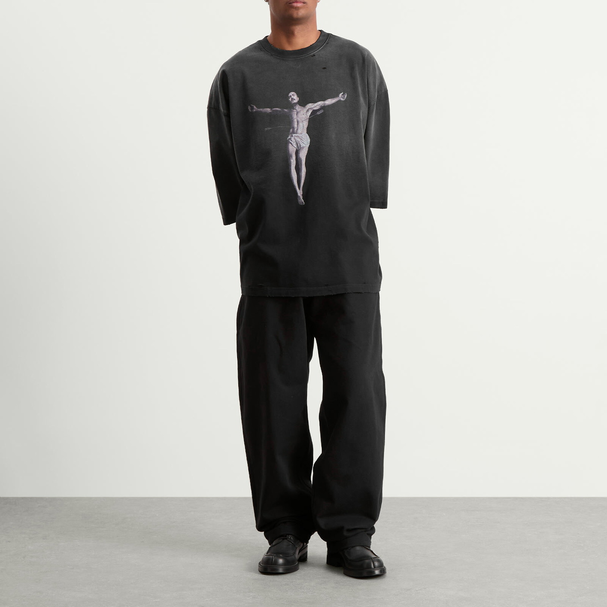 Willy Chavarria Men's Bad Boy Jean in Black Willy Chavarria