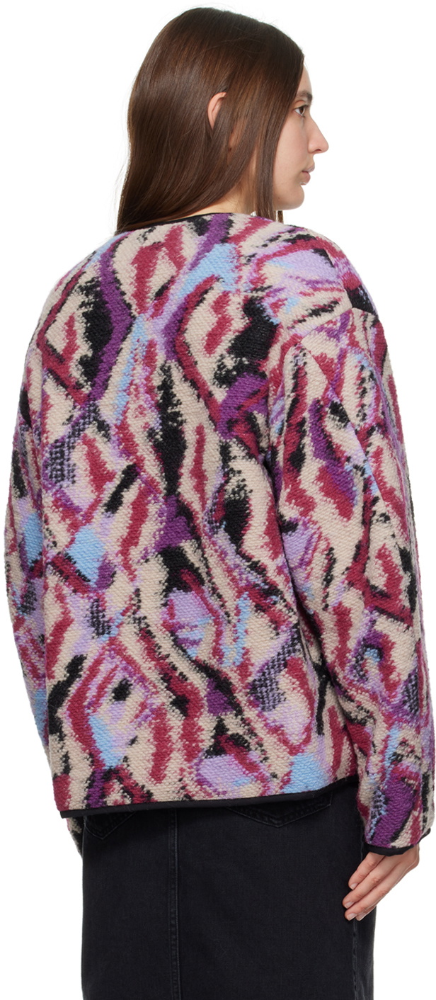 Isabel Marant Etoile Purple Himala Reversible Jacket Isabel Marant Etoile