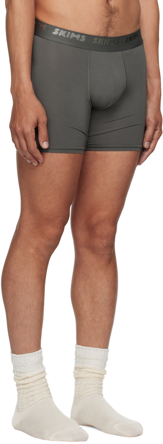 SKIMS Three-Pack Multicolor SKIMS Stretch 5 Boxer Briefs SKIMS