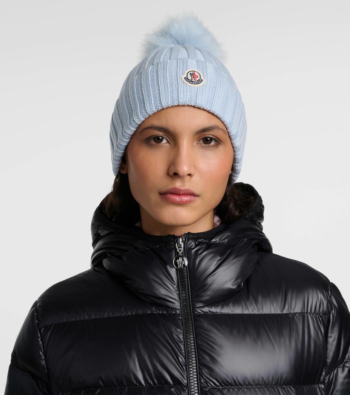 Moncler Virgin wool beanie Moncler