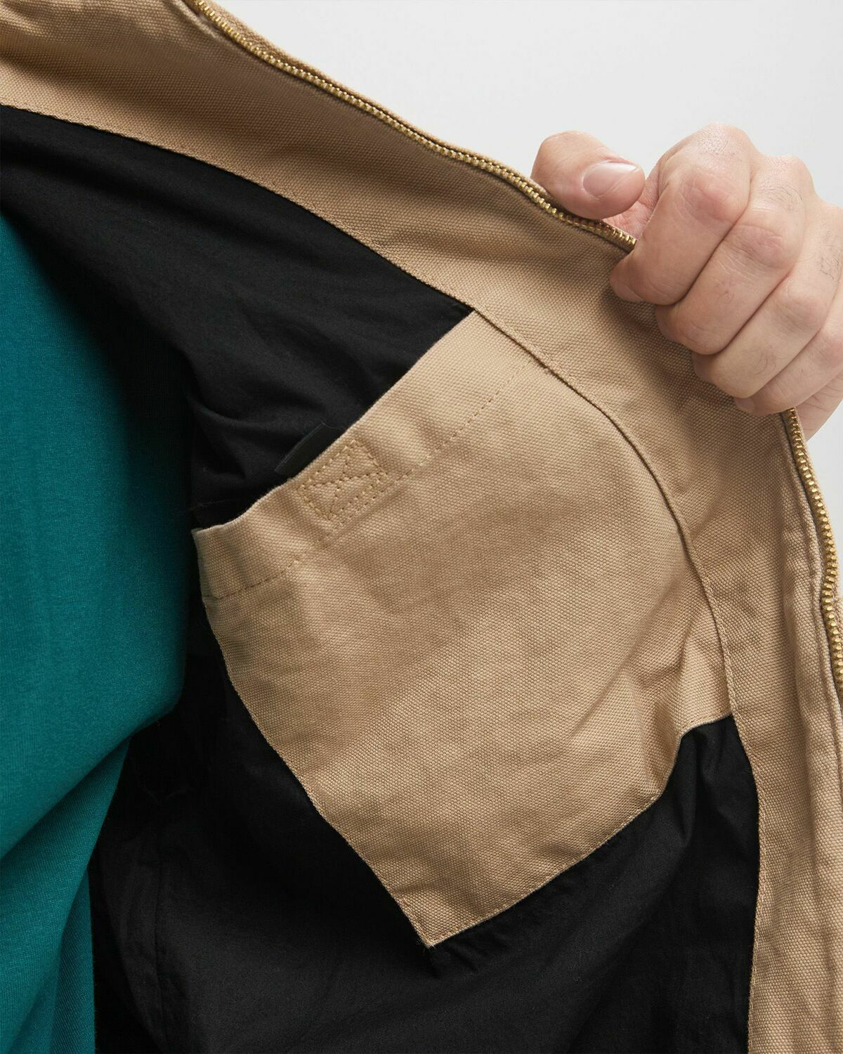 Carhartt WIP OG Active Jacket Beige Mens Windbreaker Carhartt WIP