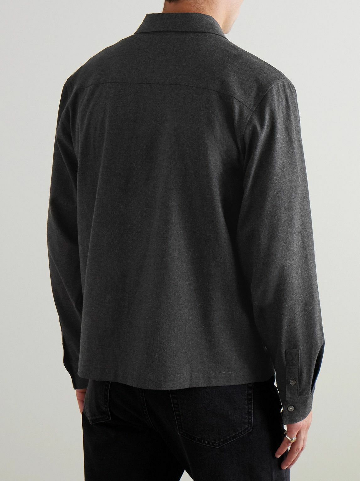 FRAME - Flannel Shirt - Gray Frame Denim