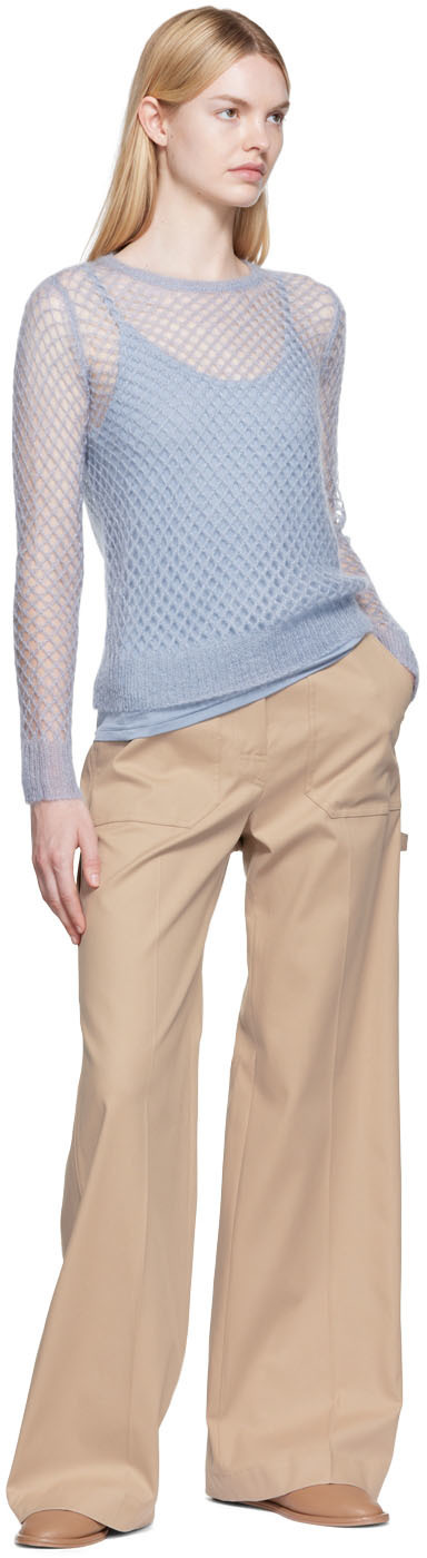 Max Mara Beige Pace Trousers Max Mara