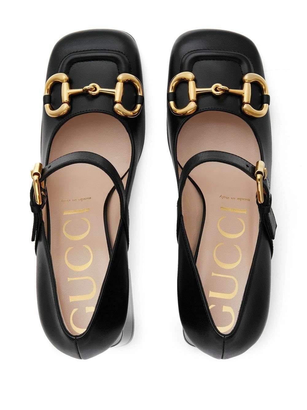 GUCCI - Horsebit Leather Pumps Gucci