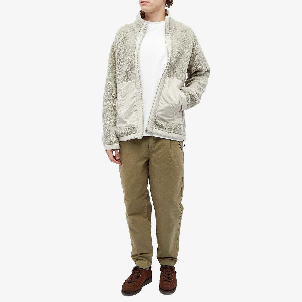 Folk Men's Signal Fleece in Ash Folk