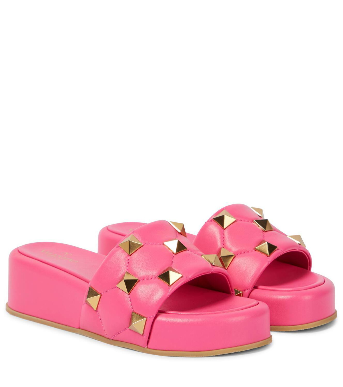 Valentino Garavani Roman Stud leather platform sandals Valentino Garavani