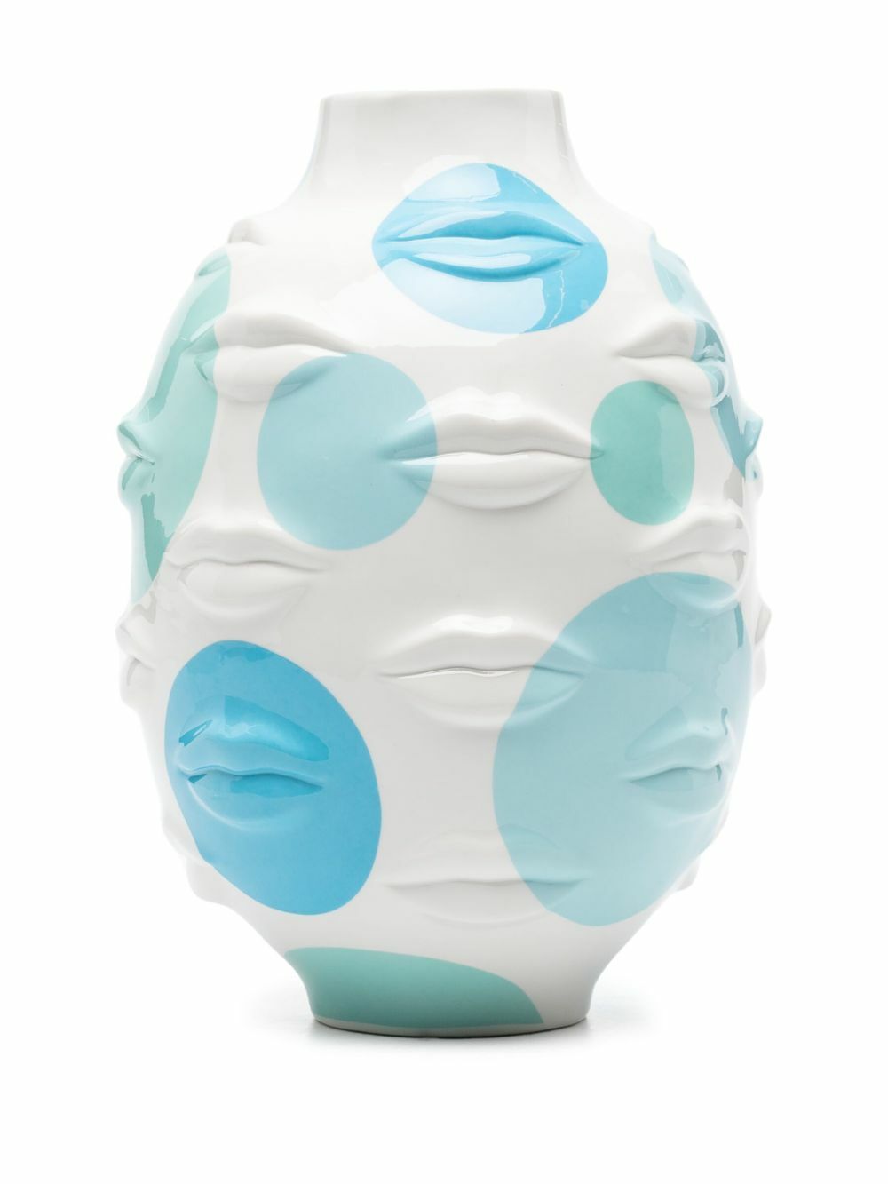 Jonathan Adler White L'Pop Gala Porcelain Vase Jonathan Adler