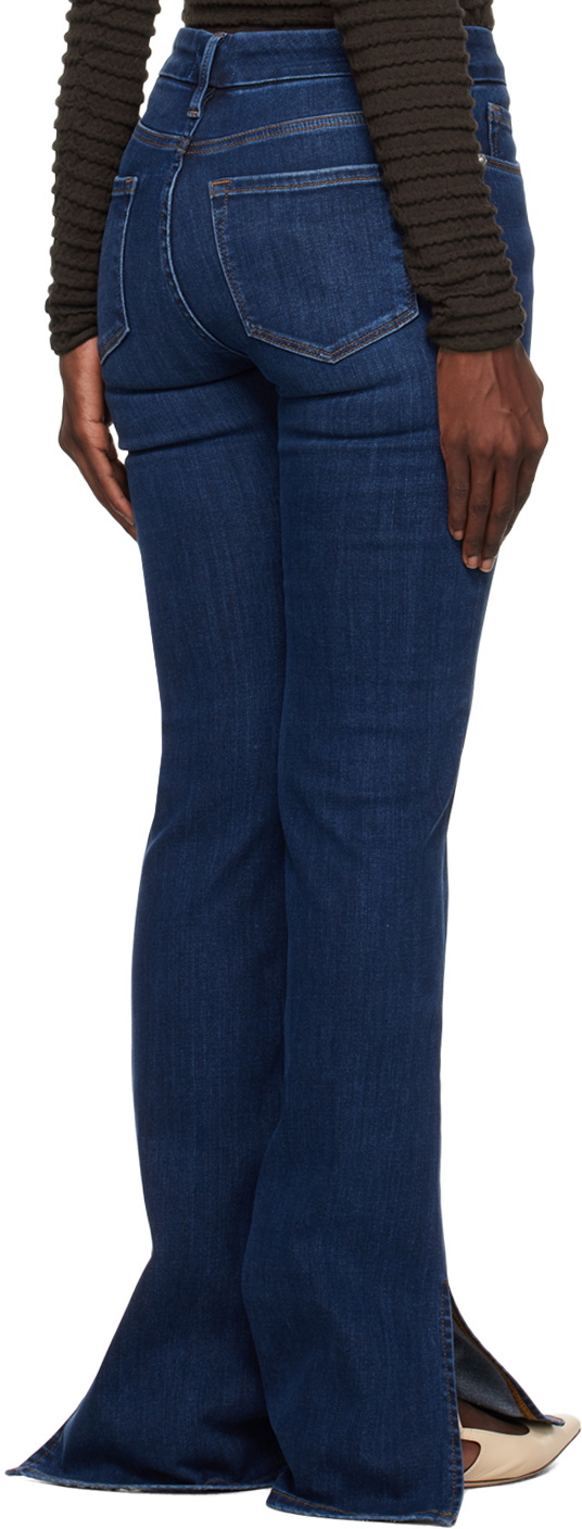 FRAME Blue 'Le Mini Boot' Jeans Frame Denim