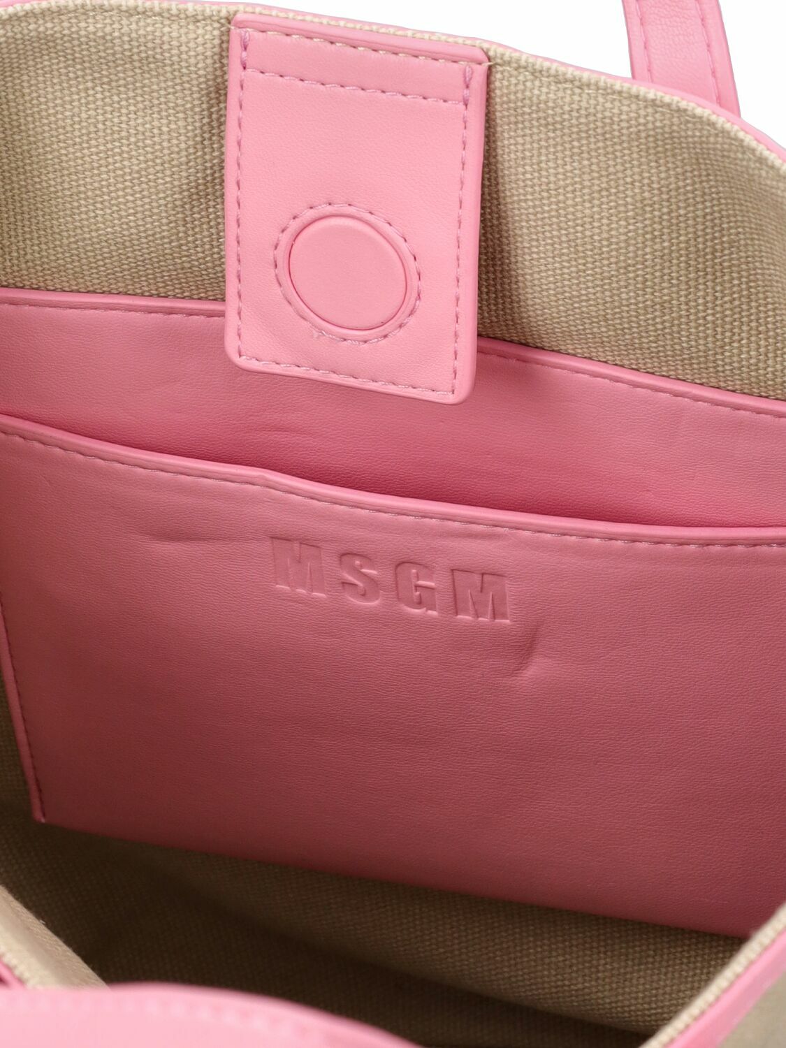 MSGM - Small Canvas Shopping Bag MSGM