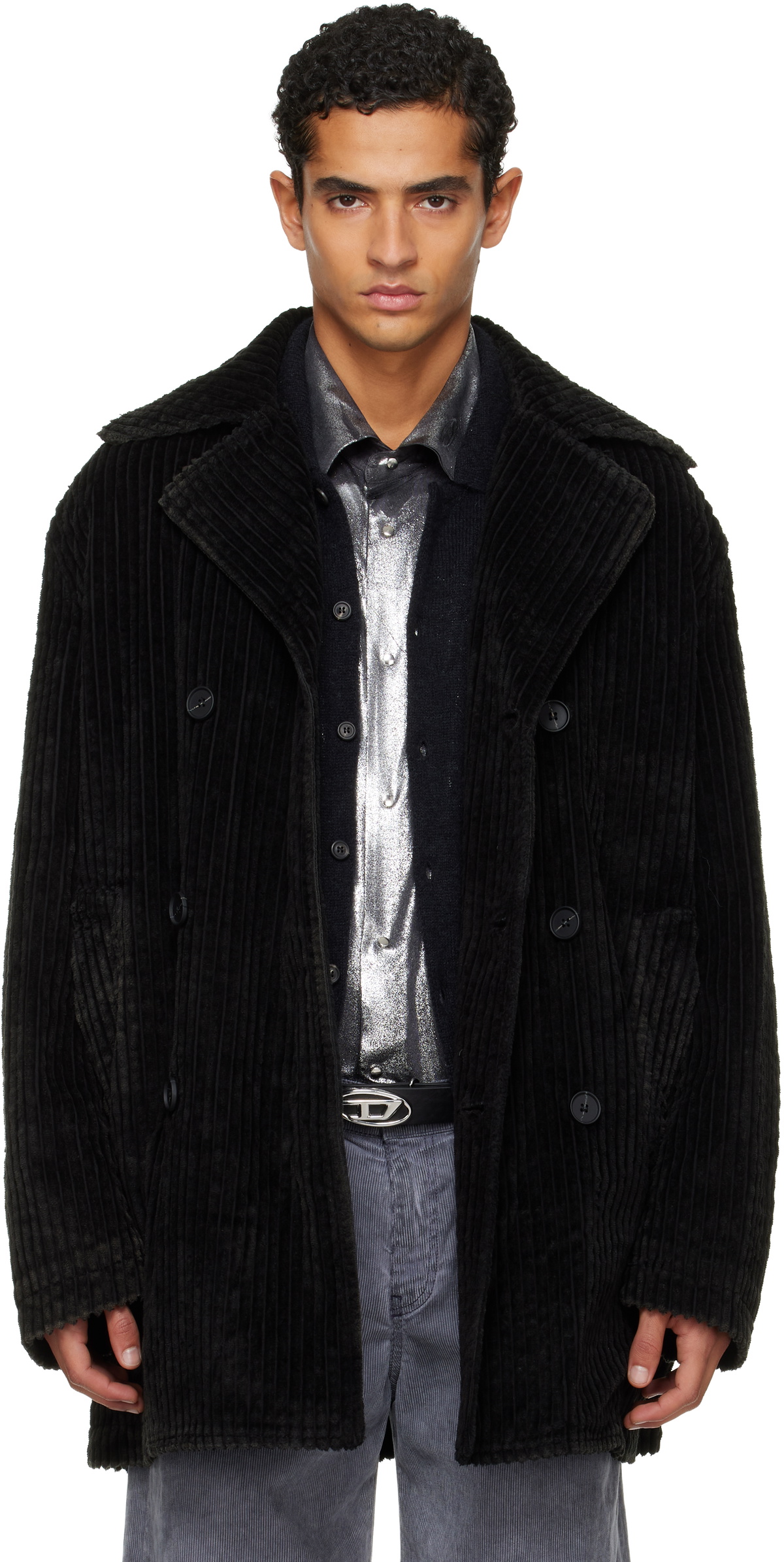 Diesel Black W-Otis Jacket Diesel