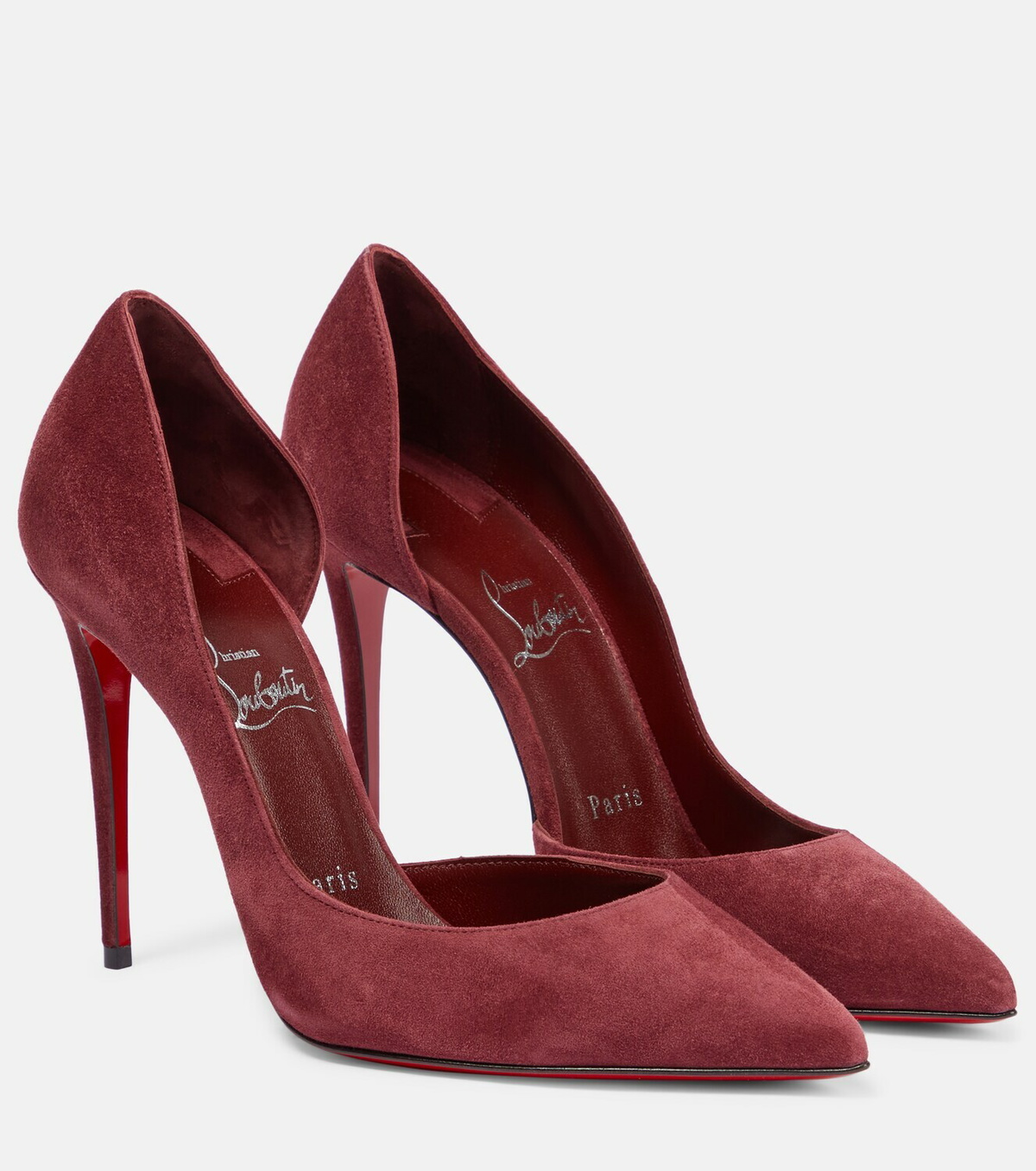 Christian Louboutin - Iriza suede pumps Christian Louboutin