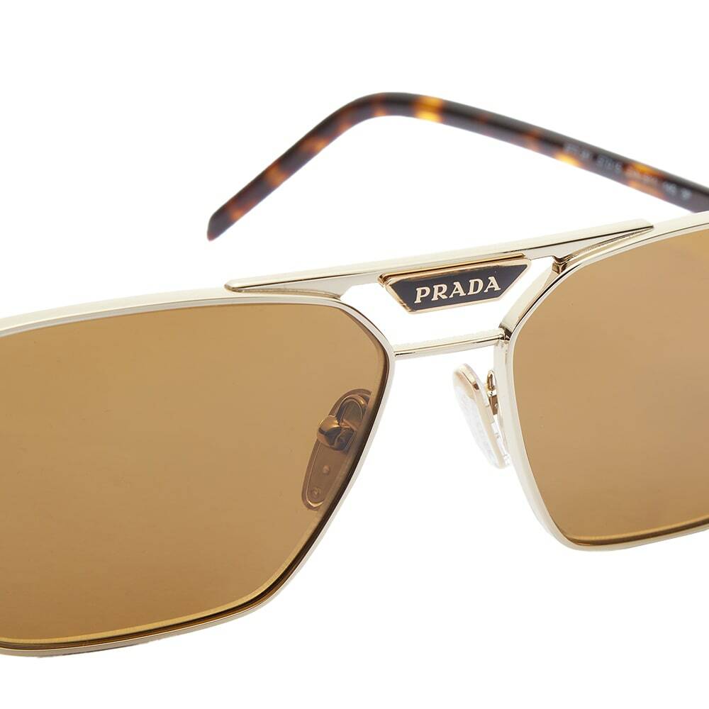 Prada Eyewear Men's PR 58YS Sunglasses in Brown Prada