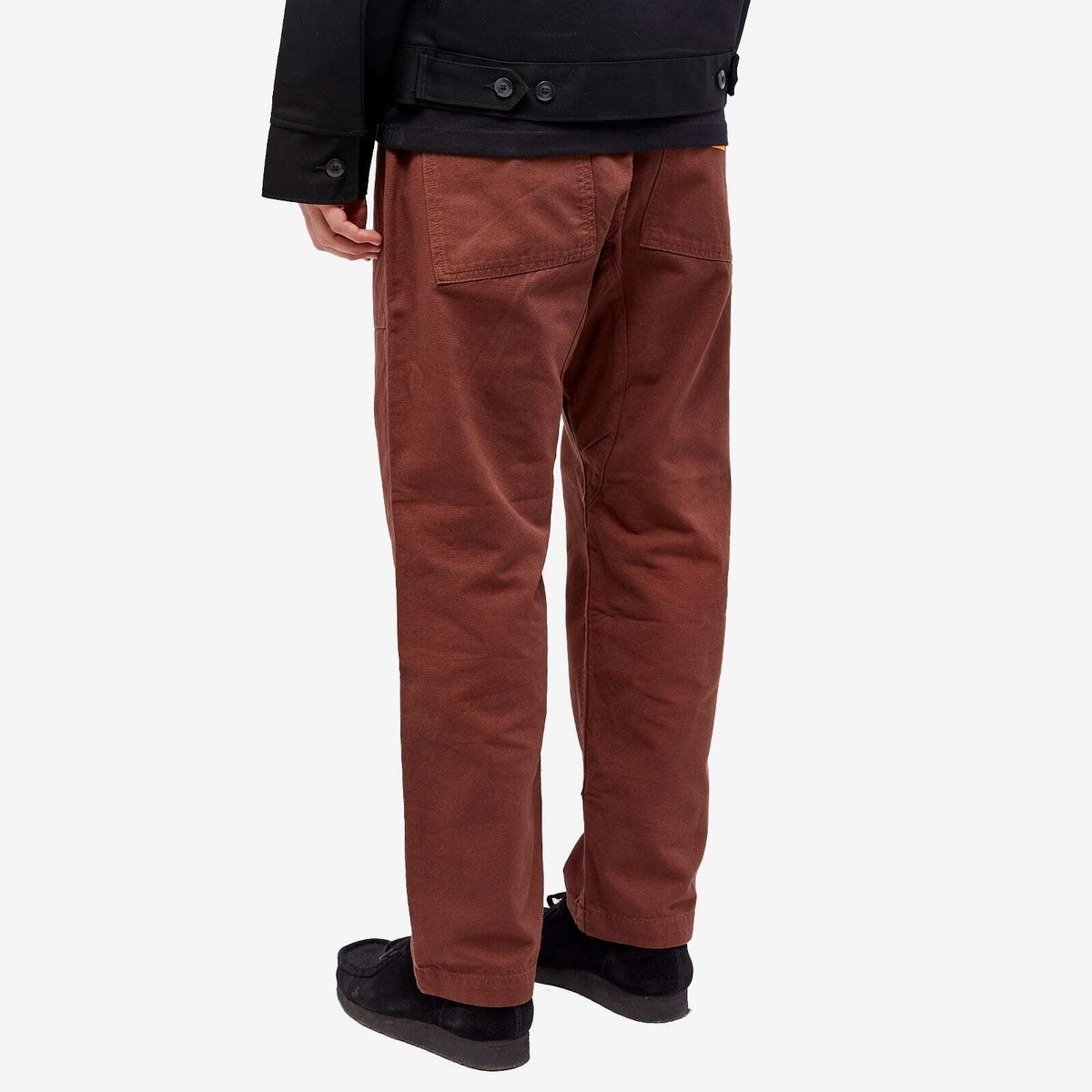 Service Works Men's Classic Canvas Chef Pants in Brown Service Works