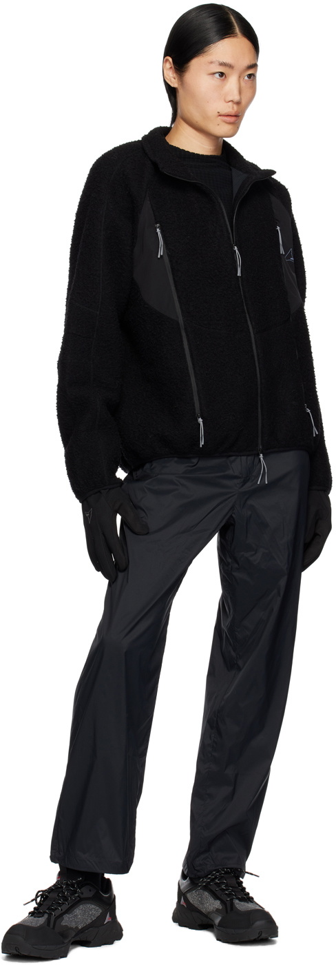 ROA Black Paneled Jacket ROA