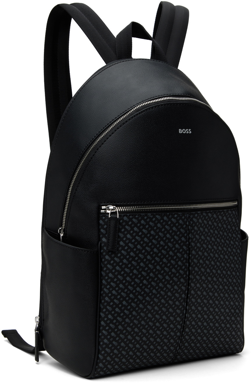 BOSS Black Logo-Printed Backpack BOSS