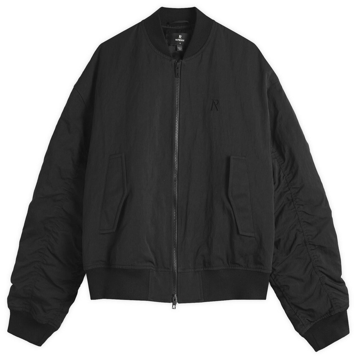 Represent Women's Subway Jacket in Jet Black Represent