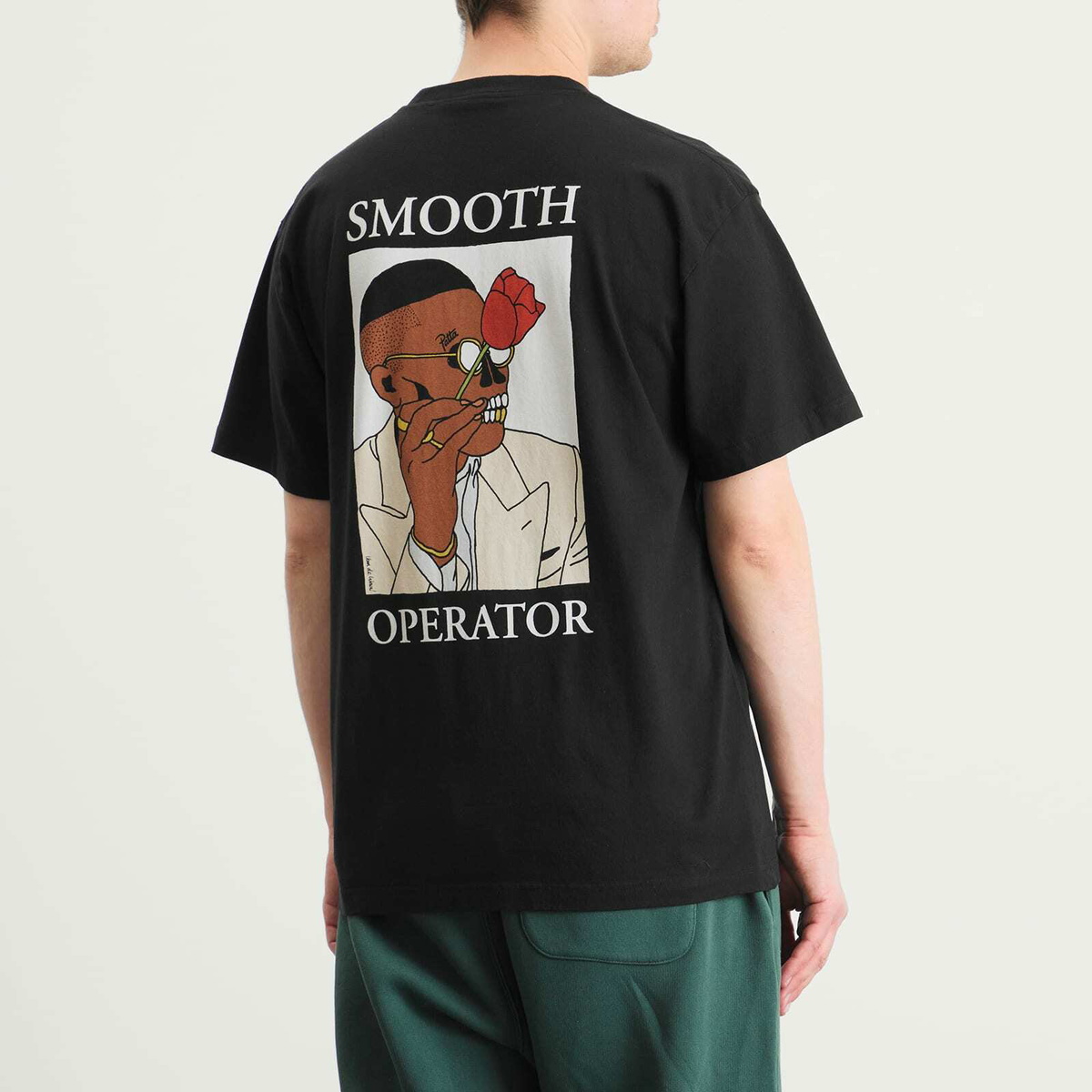 Patta Men's Smooth Operator T-Shirt in Black Patta