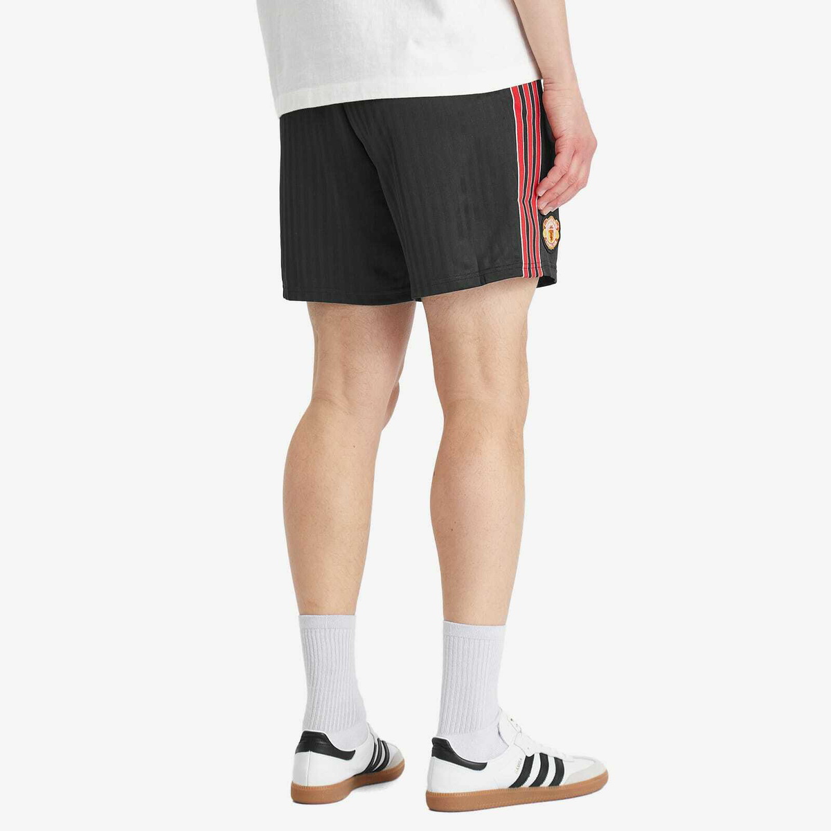 Adidas Men's MUFC Icon Shorts in Black adidas